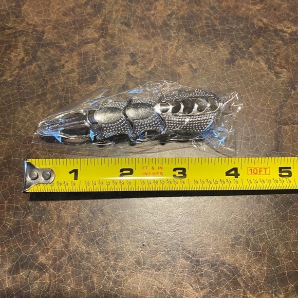 Jewelry | Cosplay Finger Jewelry Claw Silver Armor Bendable Guards New ...